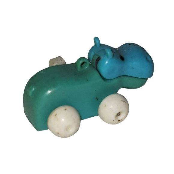 Tomy | Toys | Vintage Tomy Minimals Blue Hugo The Hippo Wind Up Toy ...